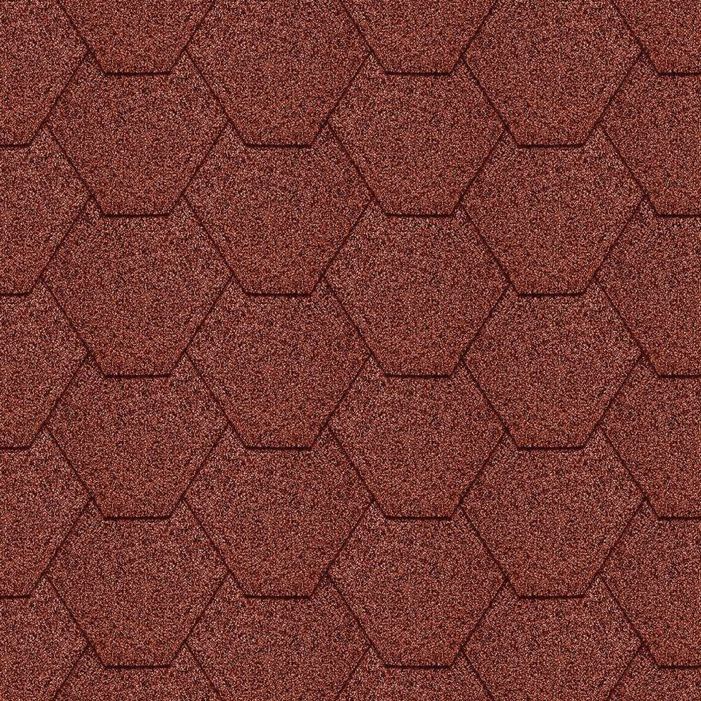 Hexagonal Reinforced Fibreglass Roofing Shingles — Timber DIY